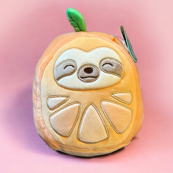 Squishmallows | Toys | 75 Simon The Sloth In Orange Costume Original ...